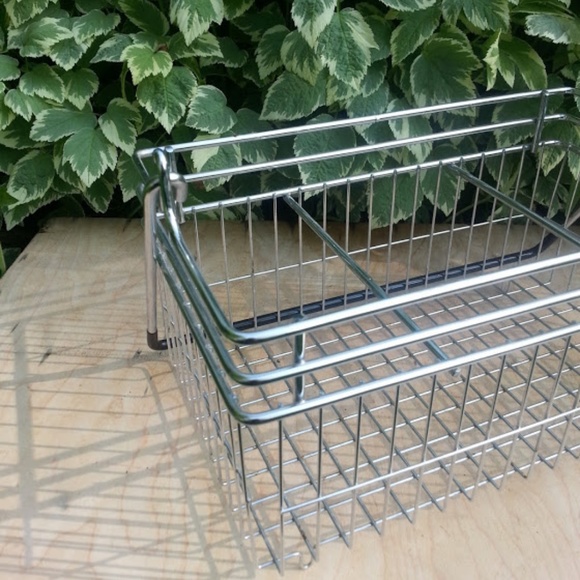 Vintage | Accents | Vintage Kitchen Decor Chrome Wire Basket | Poshmark